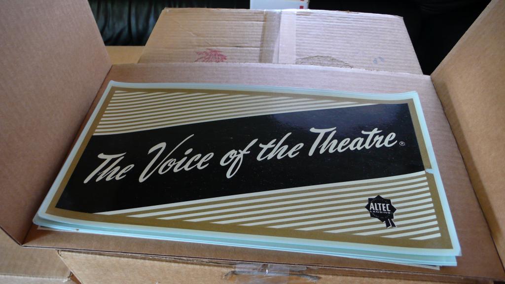Large adhesive ALTEC stickers