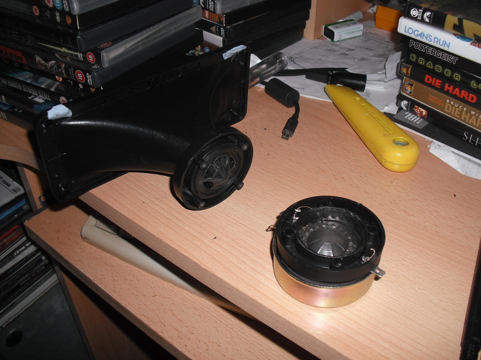 JBL control 5 C5 horn diy modification