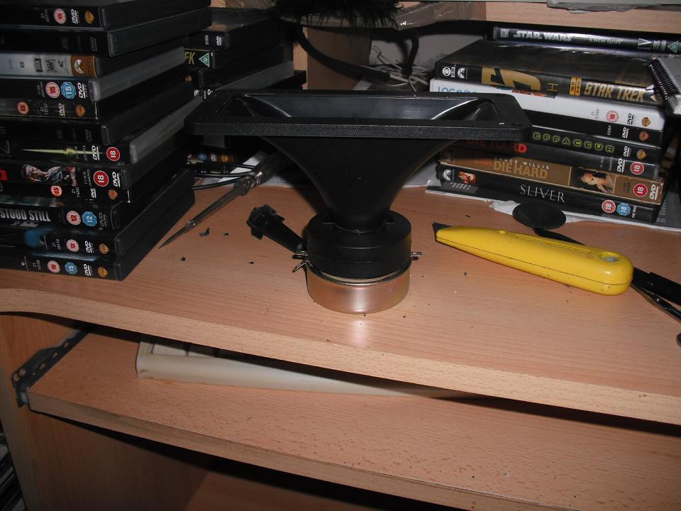 JBL control 5 C5 horn diy modification