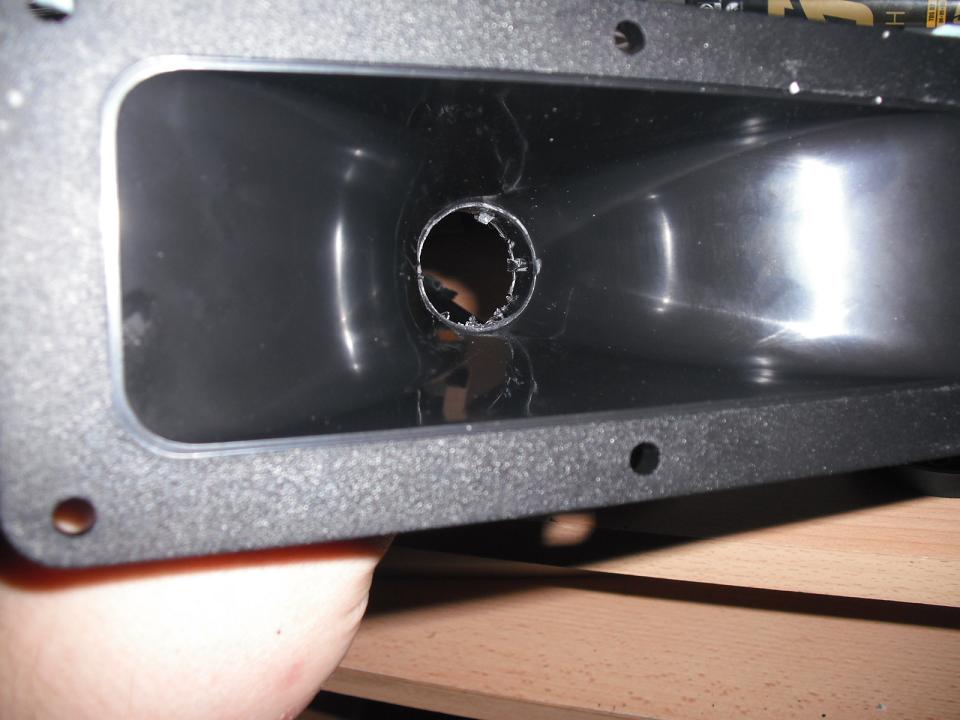 JBL control 5 C5 horn diy modification